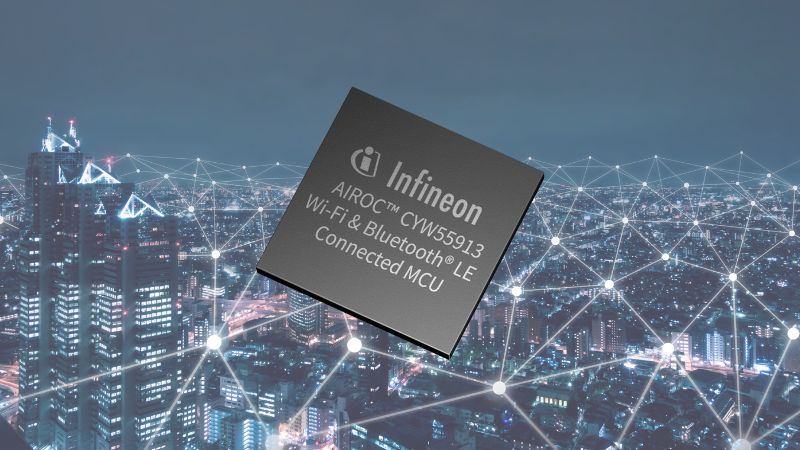 Infineon Launches Wireless MCU Supporting Wi-Fi 6/6E, BLE, and Matter ...