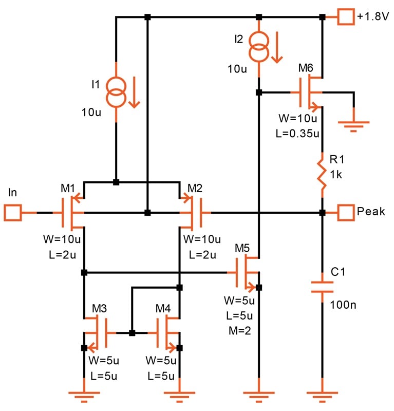 Peak Detectors | Useful Analog Circuits | Electronics Textbook