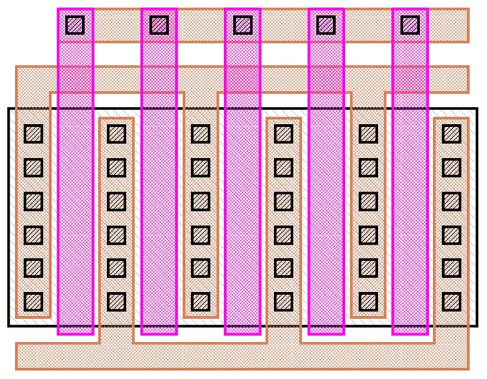 Layout of CMOS Transistors | Layout | Electronics Textbook