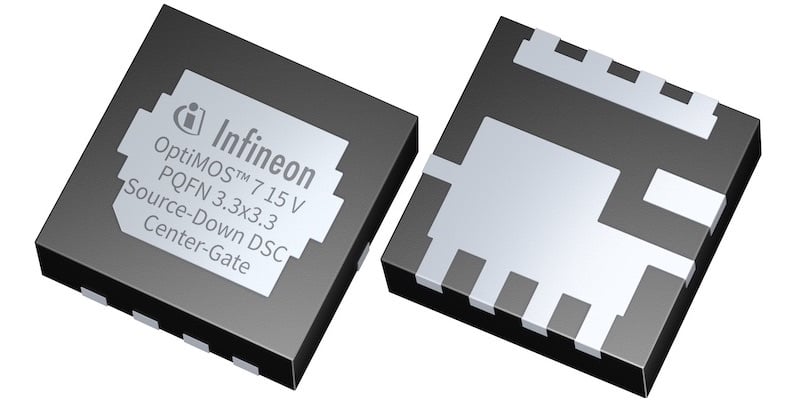 Infineon Claims First 15 V Trench Power MOSFETs in a PQFN Package - News