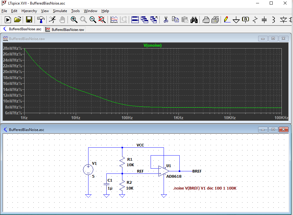 Noise Analysis Using LTspice Tutorial Technical Articles