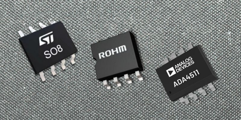 STMicro, ADI, and Rohm Release New Op Amps for Industrial Applications ...