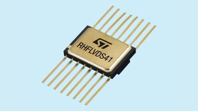 ST Launches LVDS Driver for High-Speed Data and Low-Voltage Logic - News
