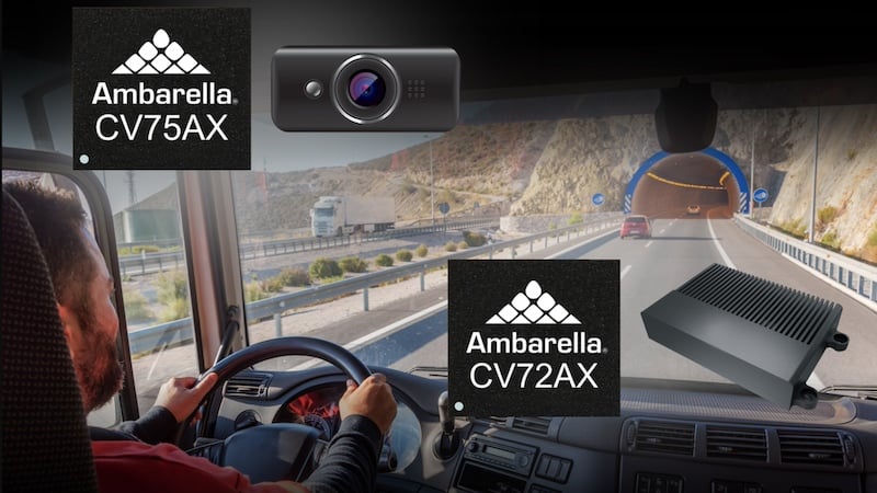 Ambarella Introduces New AI SoCs for In-Vehicle Fleet Telematics - News