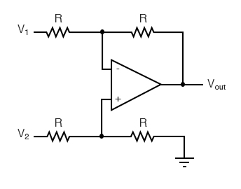 Op Amp Amplifier Circuit Diagram