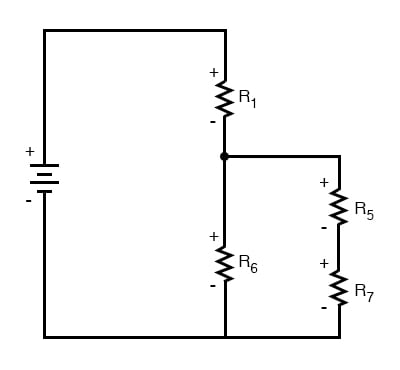 Complex Circuit Diagram