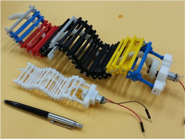 Constructing a Solar-Powered Snake Robot - Projects