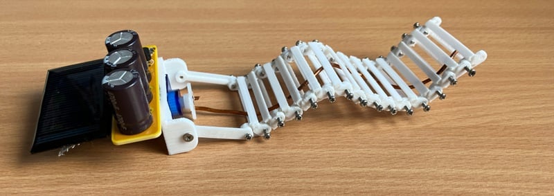 Constructing a Solar-Powered Snake Robot - Projects