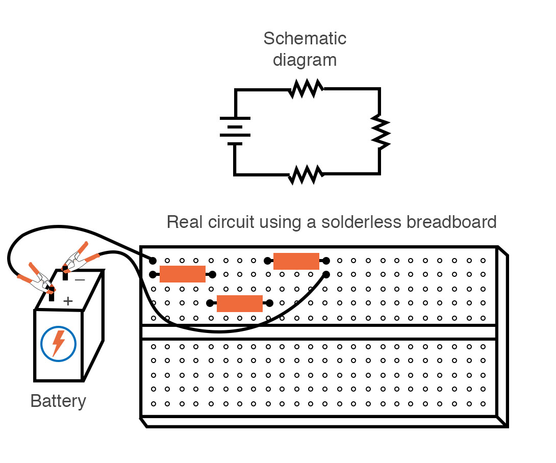 Circuit Diagram To Breadboard Converter