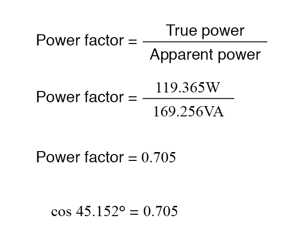Calculating Power Factor Power Factor Electronics Textbook Calculating Power Factor Power Factor Electronics Textbook