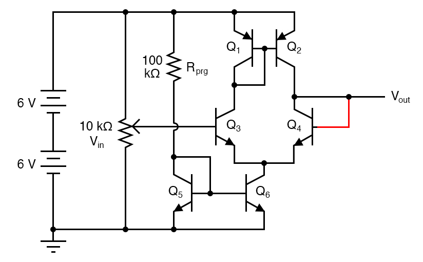 Op Amp Circuit Diagram