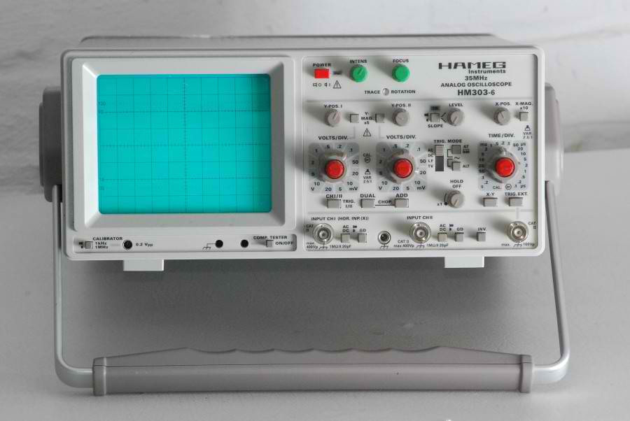HM 303-6 User Manual - HM 303-6 Oscilloscope from Hameg