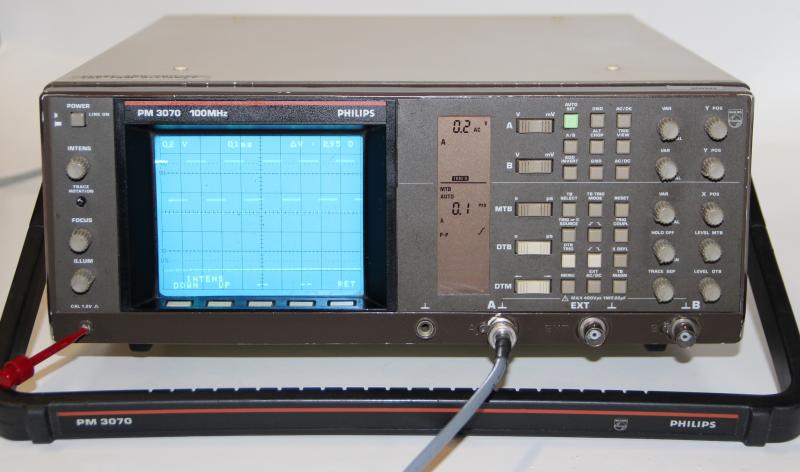 3070 Datasheet - 3070 Oscilloscope from Philips