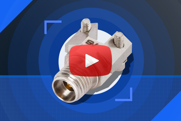 AMPHENOL SV MICROWAVE Reduced Flange PCB Edge Launch Connectors ...