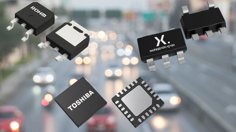 Three New ICs Address the Mounting Demands of Connected Vehicles - News
