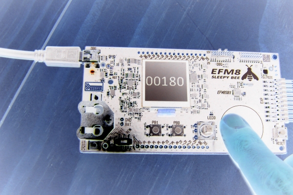 Circular Touch Sensing with an EFM8 Microcontroller - Projects