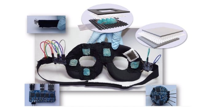 Eye Mask Prototype With Bimodal Sensors and Hydrogel Electrodes ...