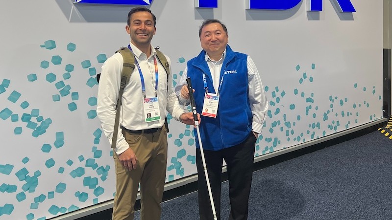 TDK Lends New Sensors to WeWalk for AI-Integrated Smart Cane - News