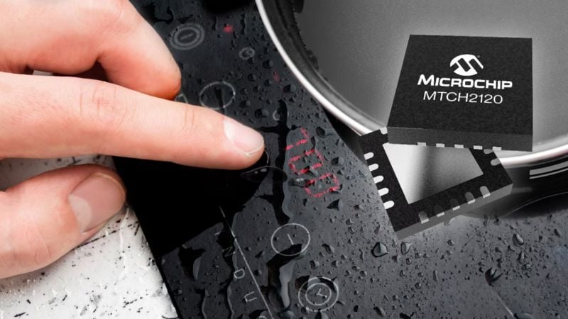 Microchip Builds Out Portfolio of Capacitive Touch Controllers - News