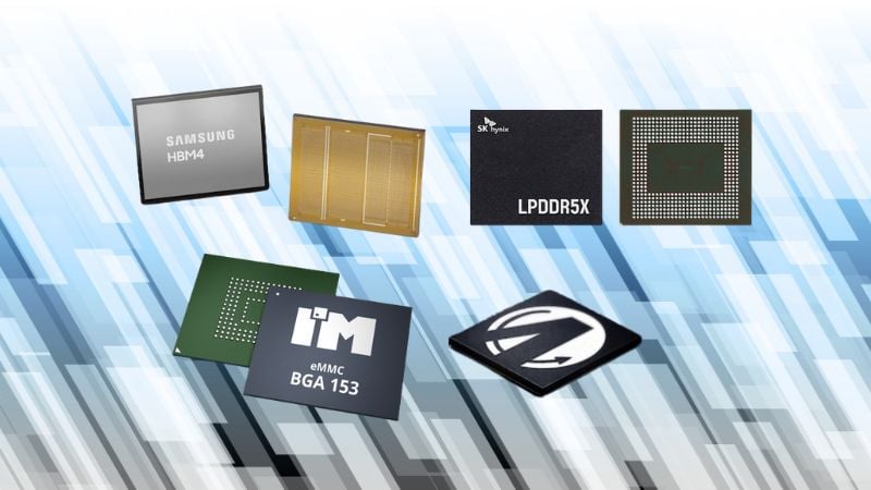 Memory Moves: Upgrades to HBM4, eMMC, LPDDR5X, & MRAM Across Industries ...