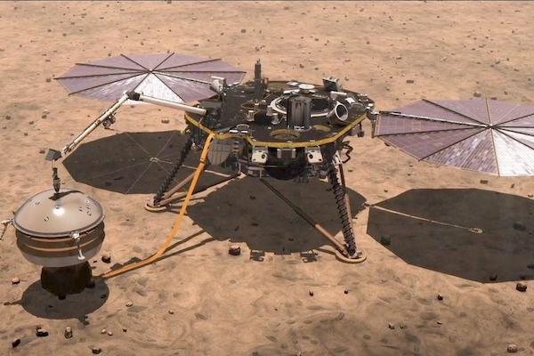 Space Probe Digs Deep into Mars’ Surface, Uncovering the Planet’s ...