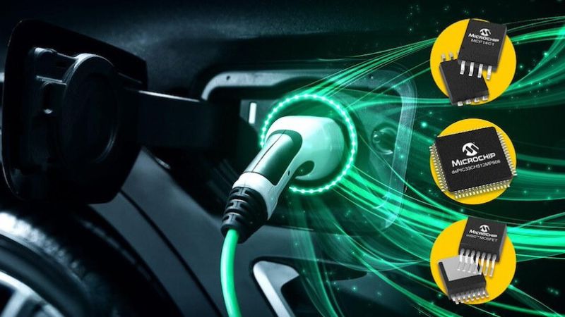 Microchip Releases Chipset Solution for Designing Onboard EV Chargers ...