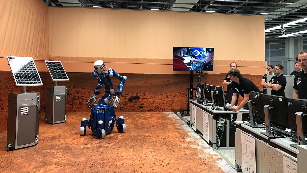 DLR Lab Builds on Future Robotic Space Capabilities with SUPVIS Justin ...