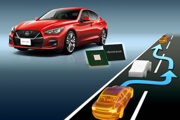 Nissan Adopts Renesas SoC and MCU for Assisted Driving Platform - News