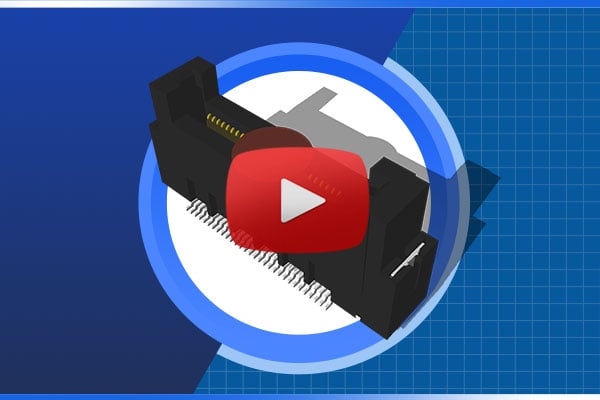 Samtec MEC5 Micro Edge Card Sockets | New Product Brief - New Products