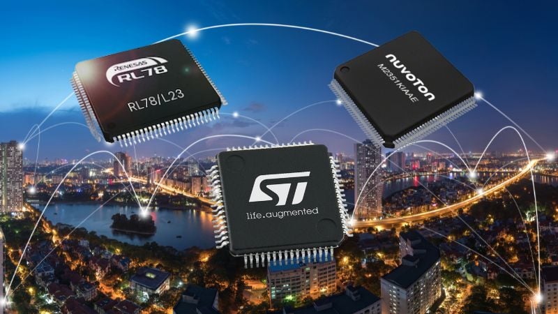 MCU Roundup: New Embedded Features for the Edge, IoT, and Automotive - News