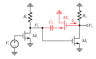 Right half plane zero amplifier diagram