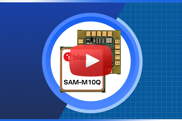 u-blox SAM-M10Q Standard Precision GNSS Antenna Module | New Product ...